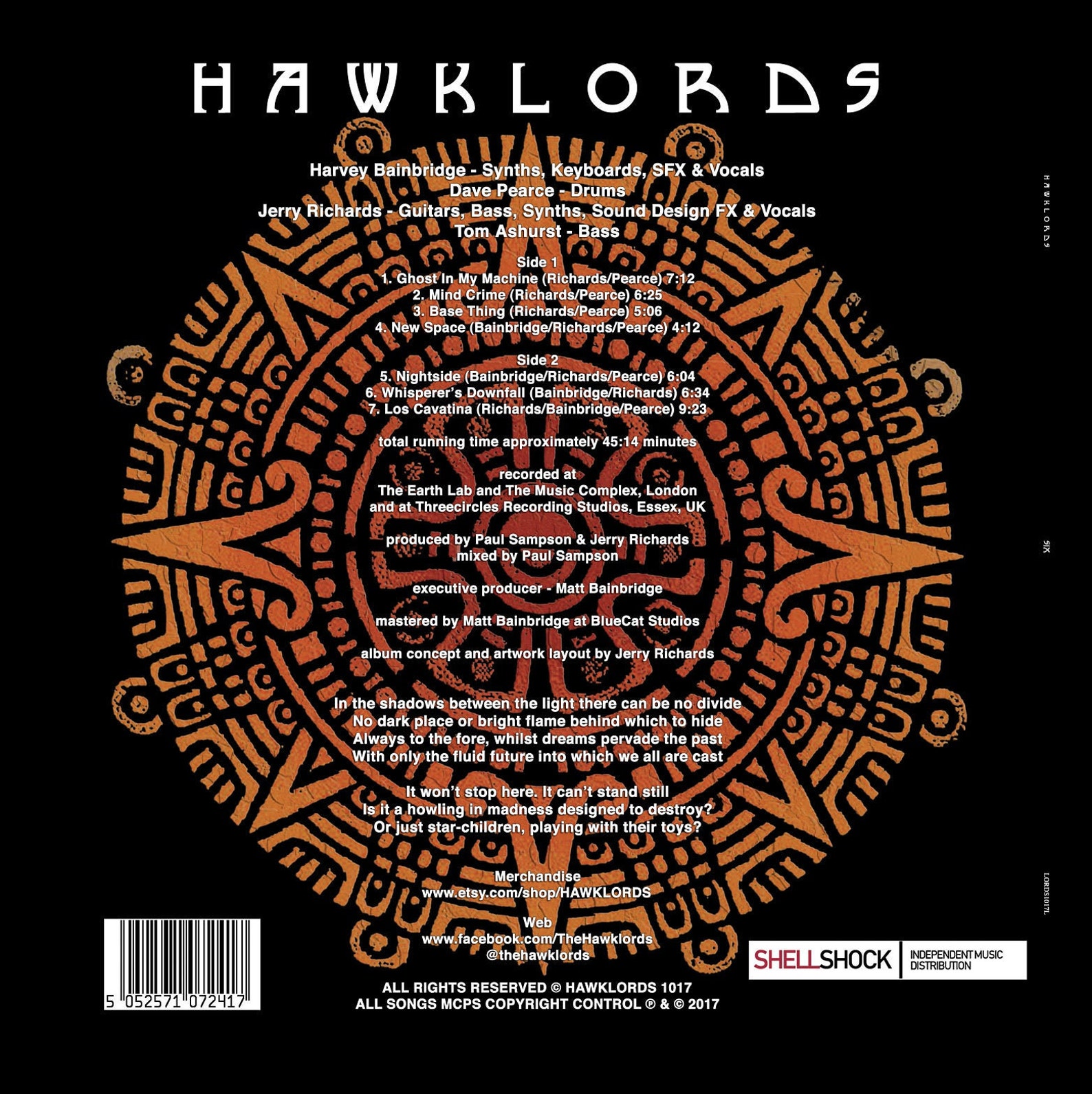 Hawklords SIX 2017 Vinyl LP - Etsy