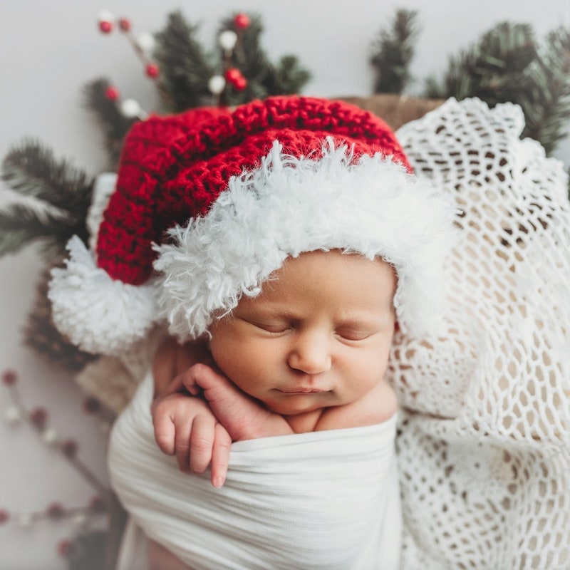 Baby Christmas Hat - Etsy