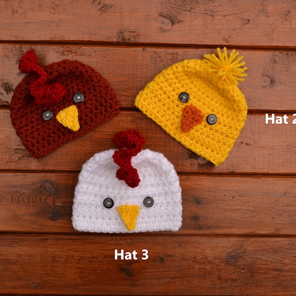 Baby Chicken Hat - Etsy