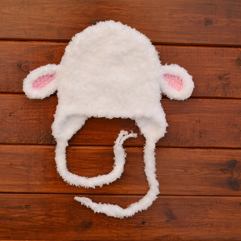 Crochet Lamb Hat - Etsy