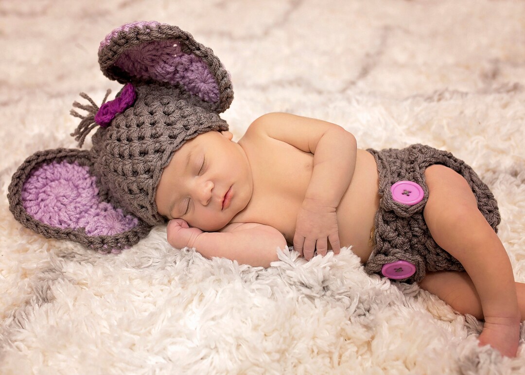 Baby Elephant Set Newborn Elephant Outfit Elephant Outfit - Etsy