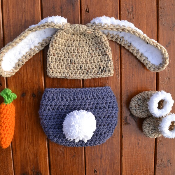 Newborn Bunny Outfit - Etsy