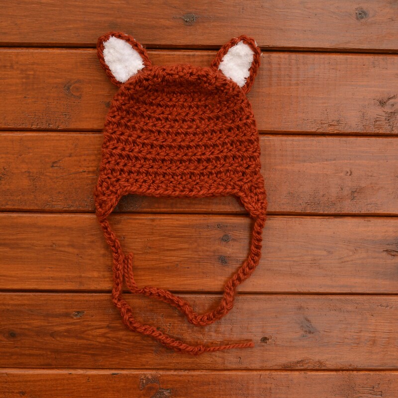 Crochet Fox Hat - Etsy