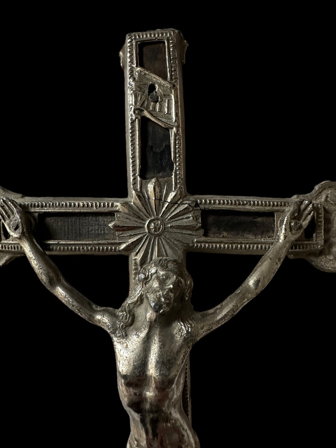Vintage Crucifix Cross for Coffin Casket - Etsy