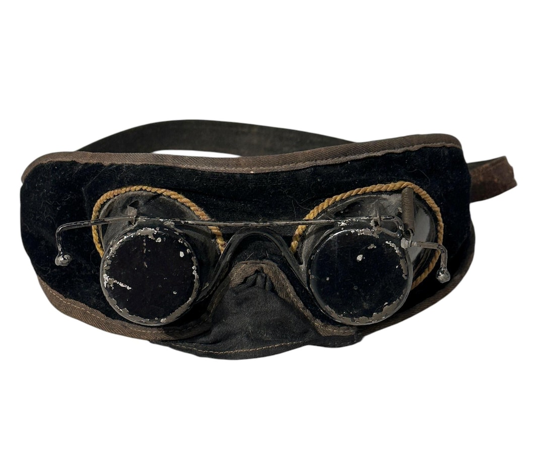 19th Century Masonic "hoodwink" Initiation Goggles 2 - Etsy