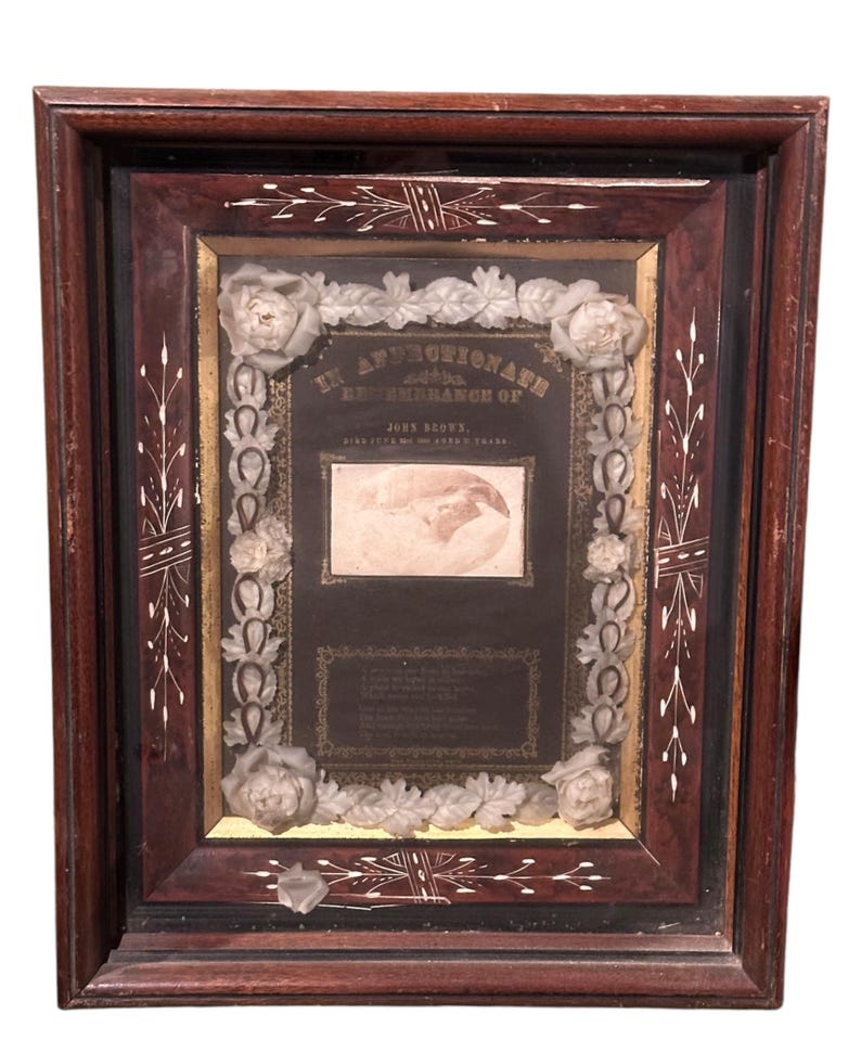 Victorian Momento Mori Shadow Box - Etsy