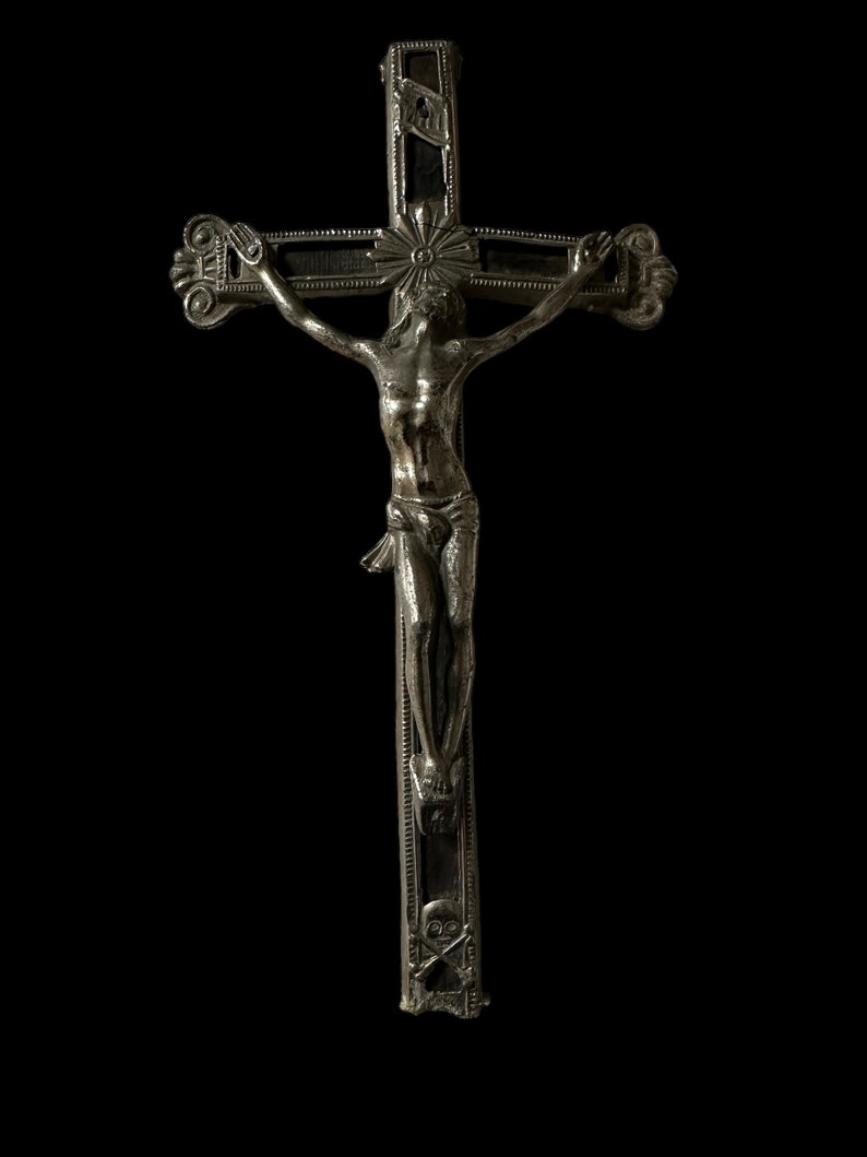 Vintage Crucifix Cross for Coffin Casket - Etsy