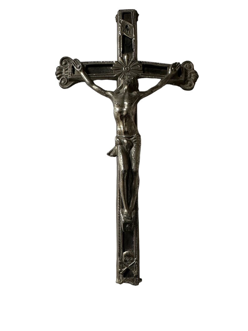 Vintage Crucifix Cross for Coffin Casket - Etsy