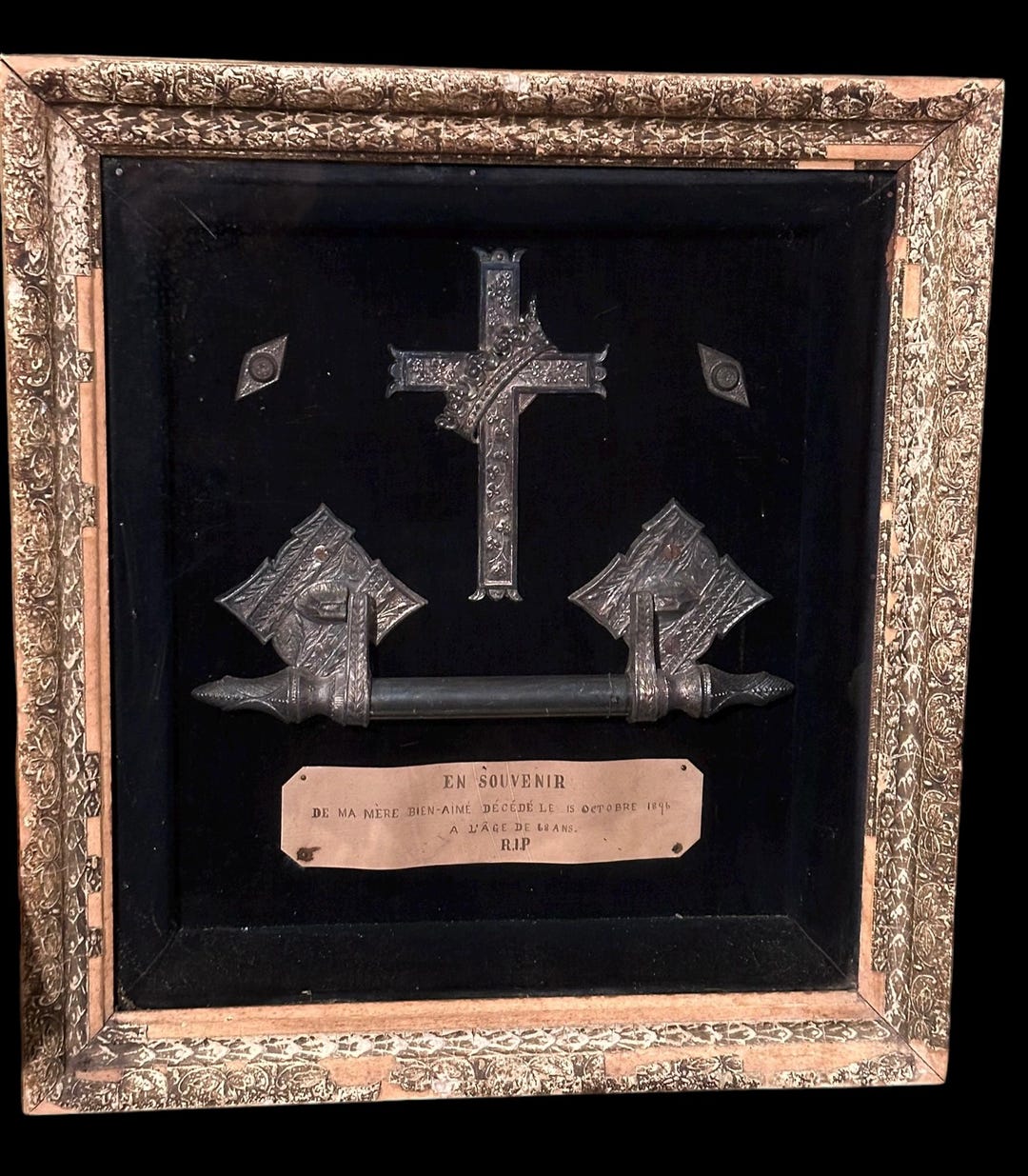 Victorian Momento Mori Funeral Shadow Box - Etsy