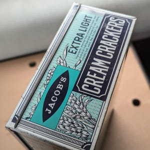 Vintage Jacob's Cream Crackers Tin - Etsy