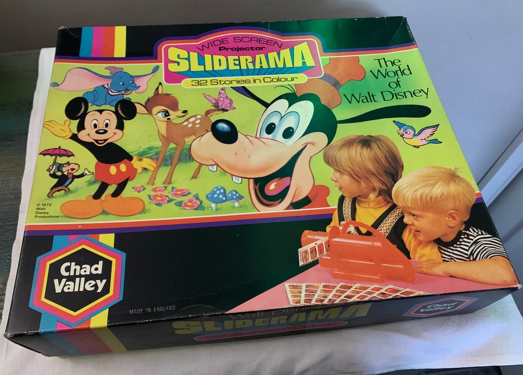 Retro Chad Valley Walt Disney Sliderama - Etsy