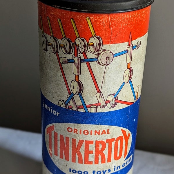 Vintage Tinker Toys - Etsy