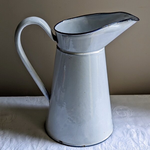 Enamel Pitcher - Etsy