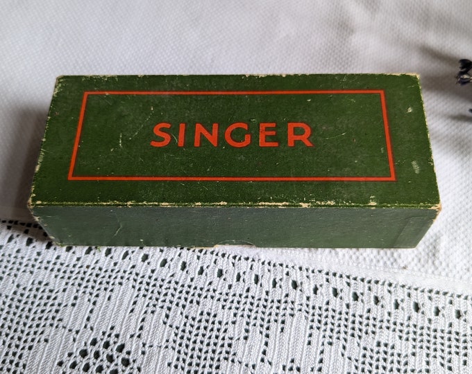 Singer Sewing Machine Box of Bits and Pieces - Etsy