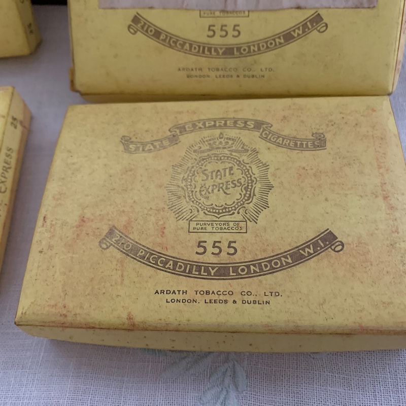 Antique Cigarettes Packs - Etsy UK