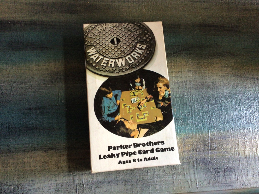 Vintage Parker Brothers Leaky Pipe Game Ages 8 to Adults - Etsy