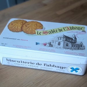 Vintage French Biscuits Tin - Etsy