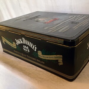 Vintage Jack Daniel’s Old No 7 Brand Large Tin - Etsy