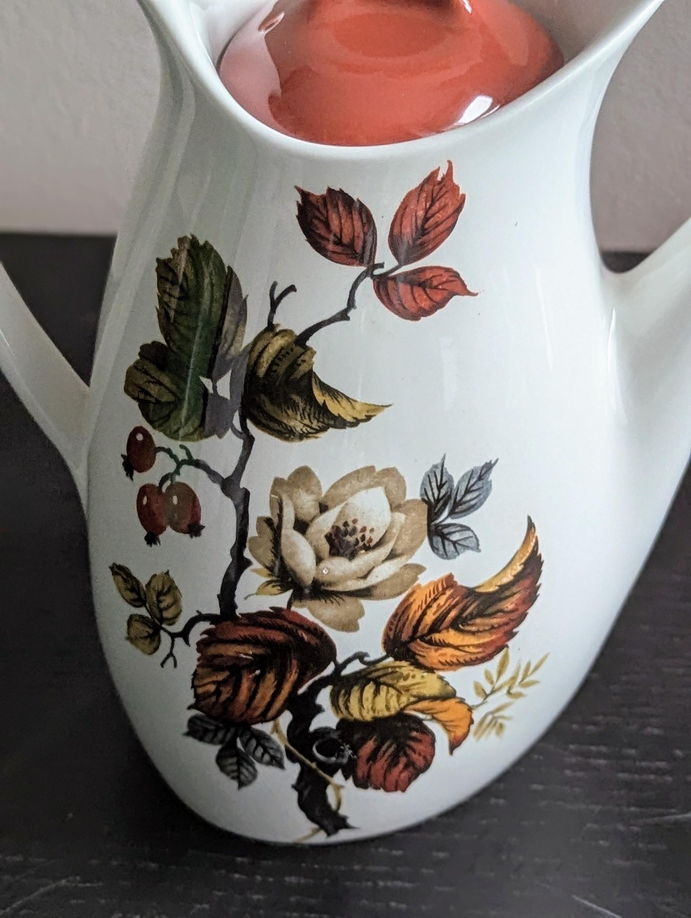 Midwinter Coffee Pot Fashion Shape Rosewood - Etsy