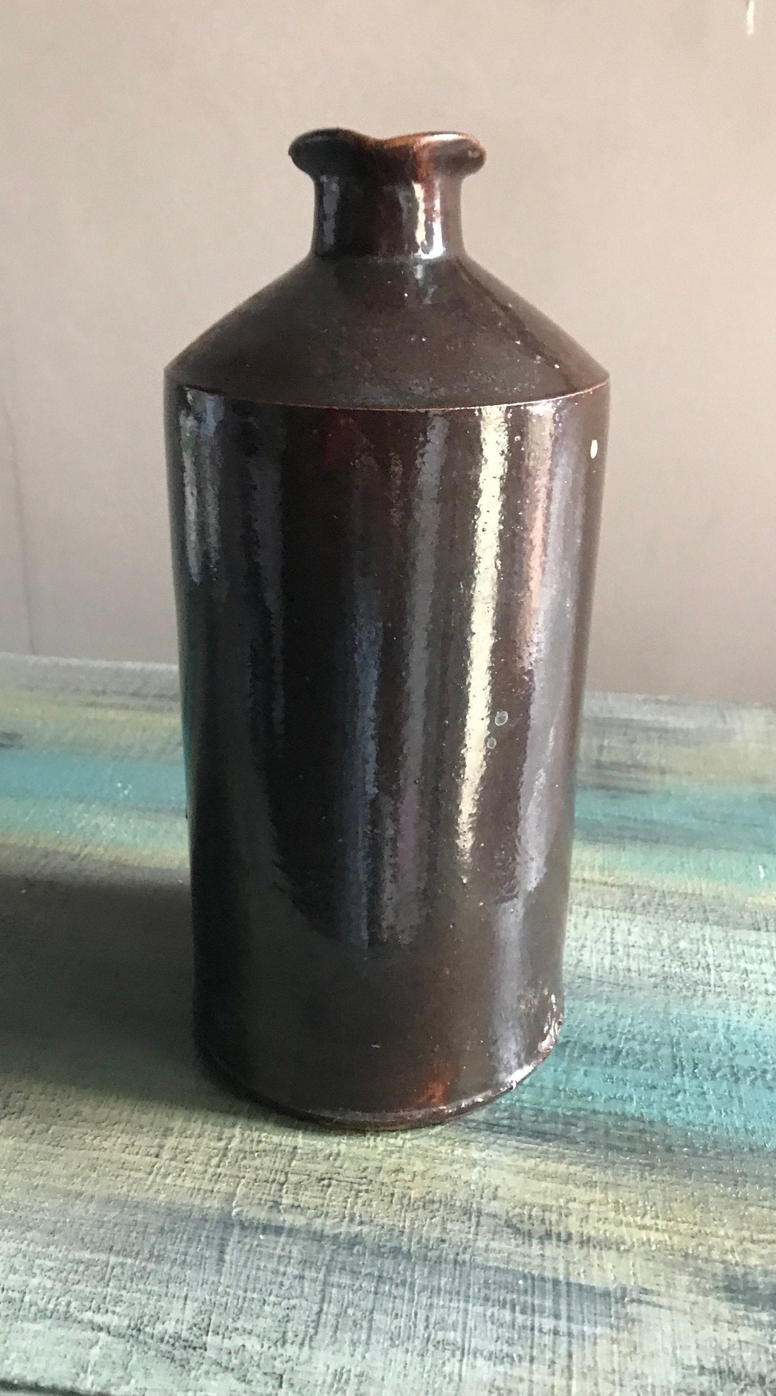 Vintage Stone Bottle - Etsy