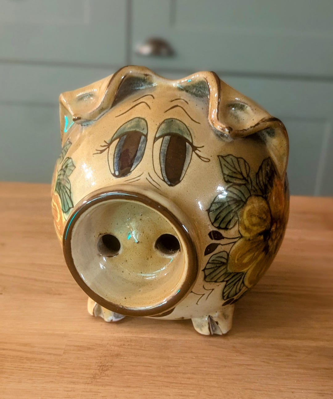 Chelsea Studio Pottery Pig Money Bank - Etsy