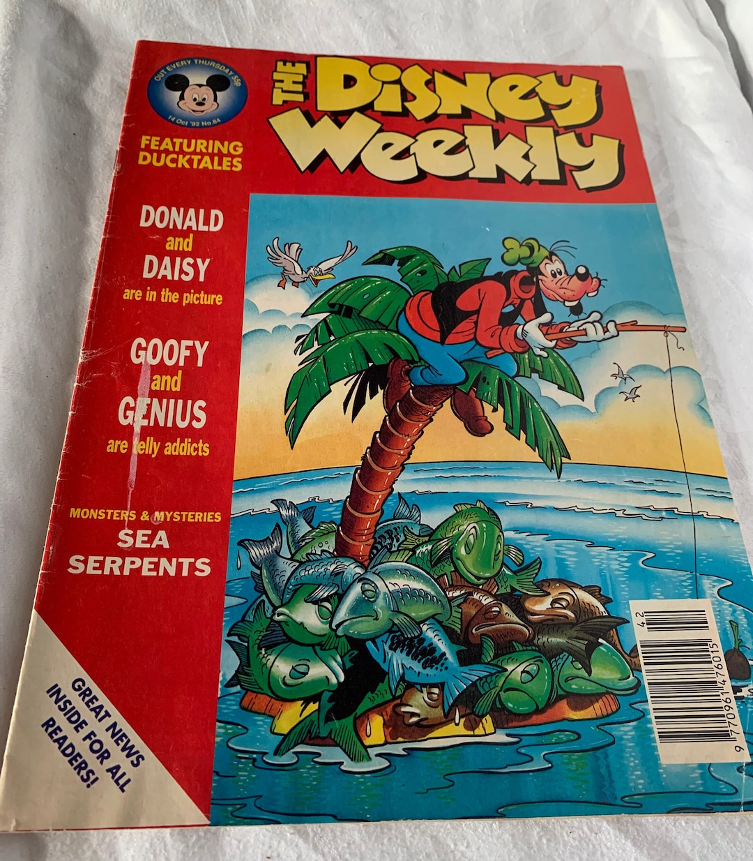 1990s the Disney Weekly Comic Plus 1992 Disney Mirror Comics X 3 - Etsy