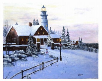 Paintings by Tymn - Morning Sunrise on a Secluded Marsh - Print Created From My Original Acrylic ...