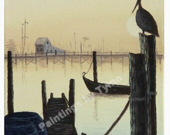 Paintings by Tymn - Rowboat - Digital Download - Etsy