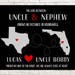 Gift for Uncle, Long Distance Uncle Map, Baptism Gift, Personalized Map ...