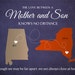 Mother's Day Gift for Mom Long Distance Mother Son Map - Etsy