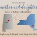 Mother's Day Gift, Long Distance Mother- Daughter Map, Personalized Map ...