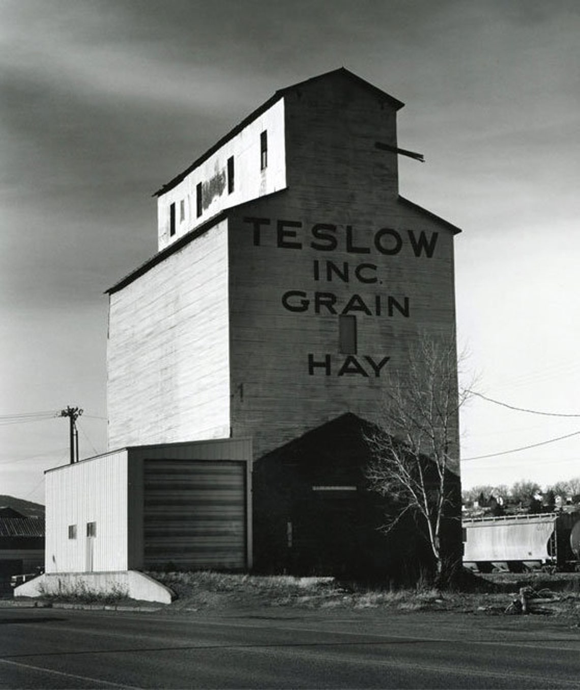 Old Grain Silo Western Photography Rustic Art Small Town | Etsy