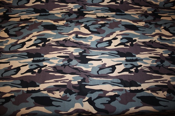 Army Camouflage 100% Cotton 57 Wide Multi Camo Tundra - Etsy