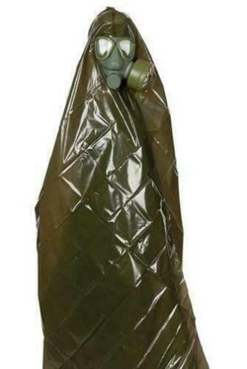 USED Finnish Military M61 Gas Mask Full Face Adult W/60mm | Etsy