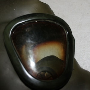 Military Romanian M74 Full Face Gas Mask W 40mm Filter & Carry Bag NATO ...