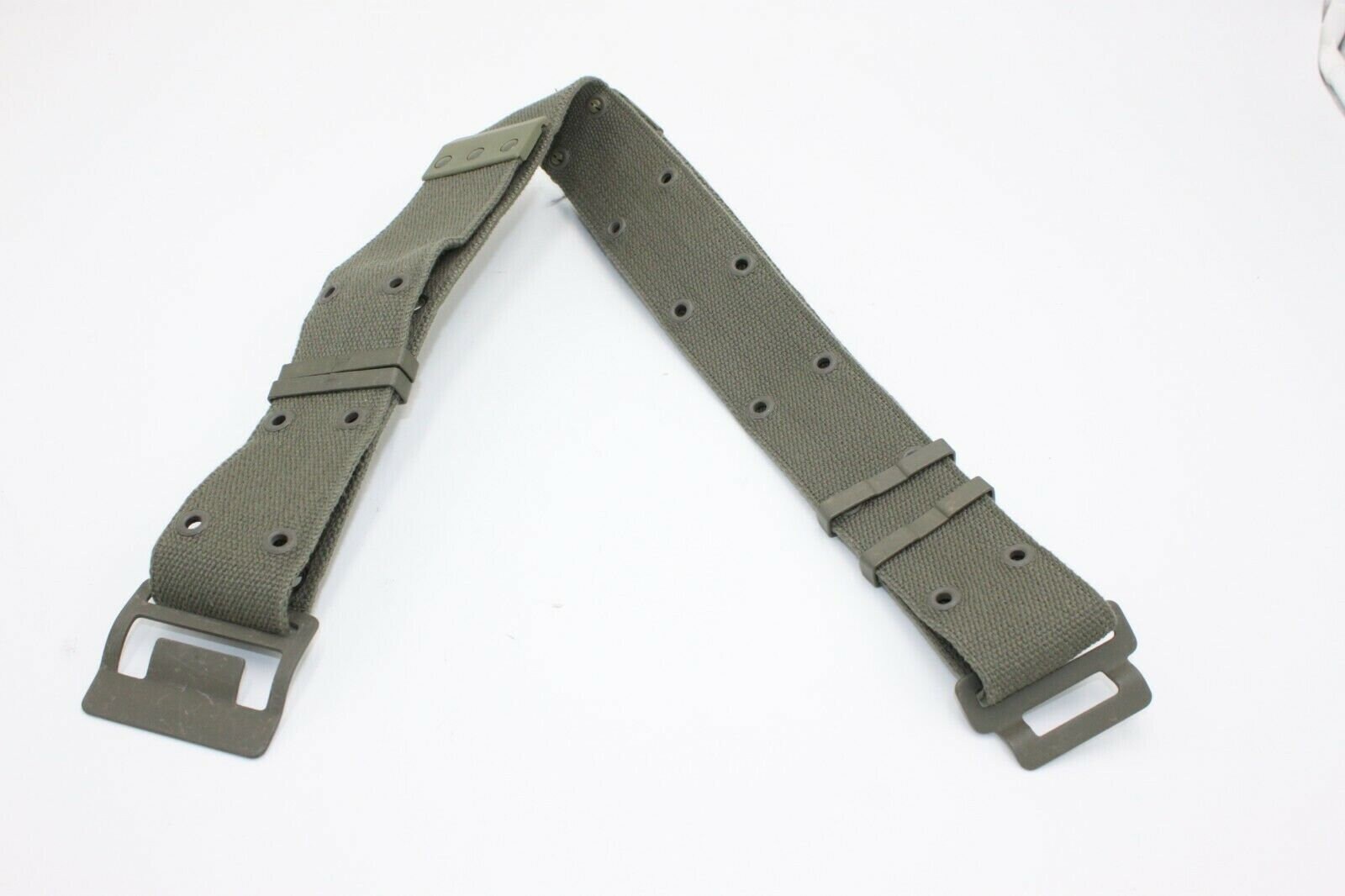 French Army Web Gear Belt Combat Field Famas Old Stock Military OD ...