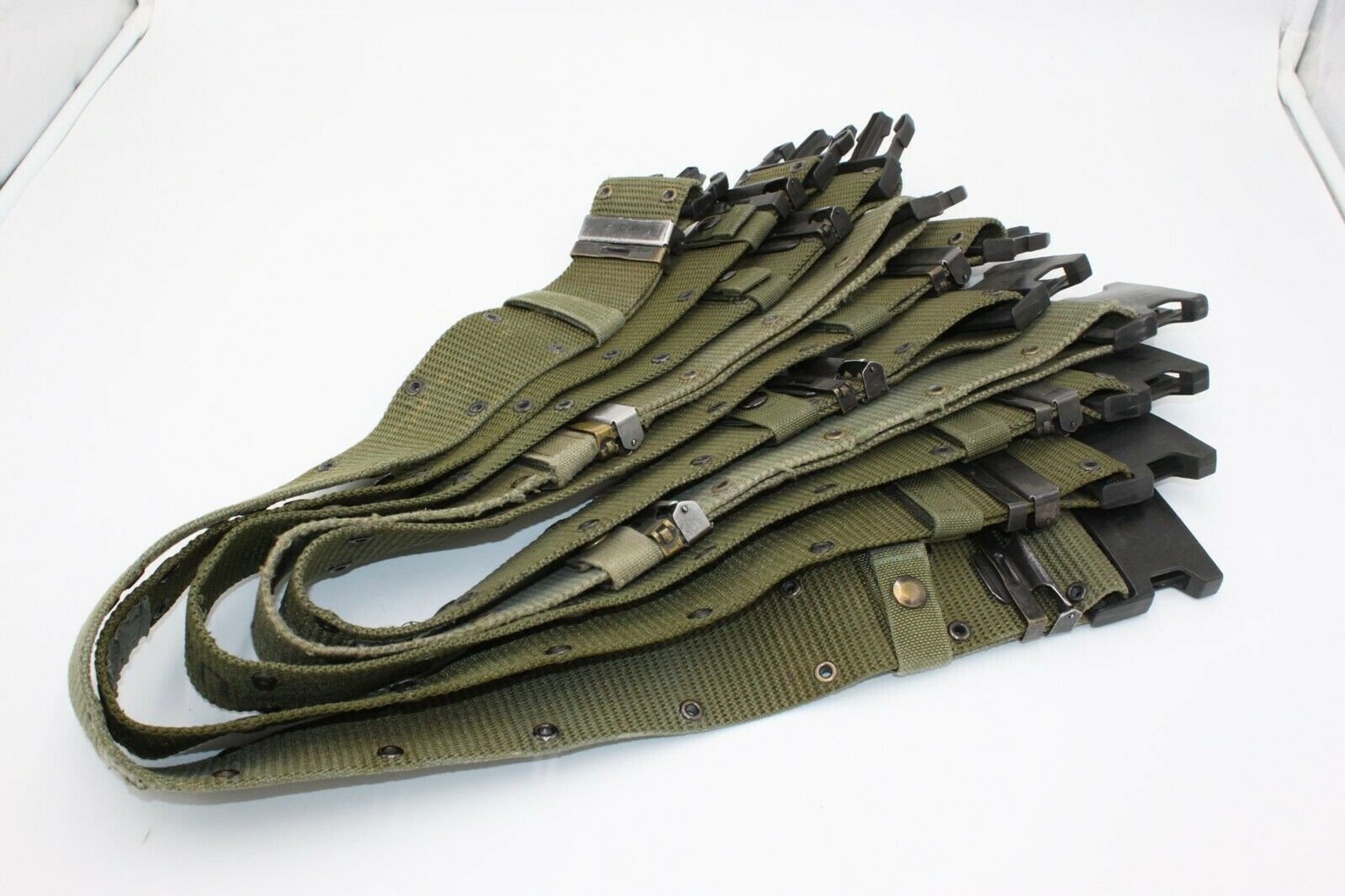 US Military Usmc Pistol Web Belt W/ Black LC2 Quick Release - Etsy