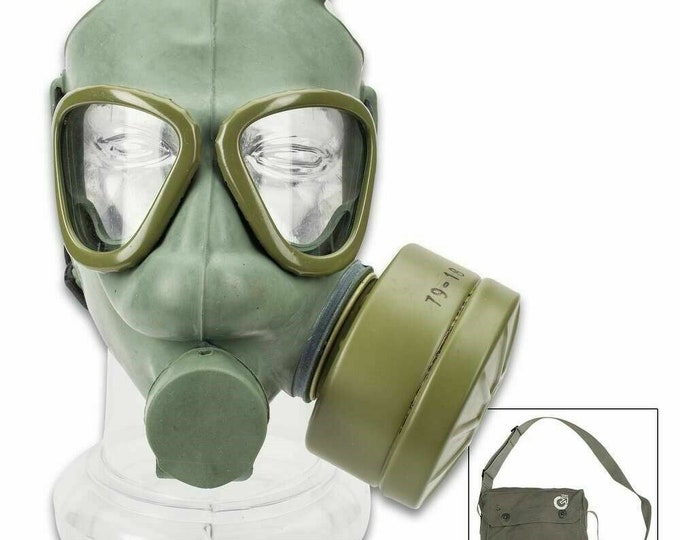 Serbian Military M1 Gas Mask Full Face Adult NBC With 60MM - Etsy