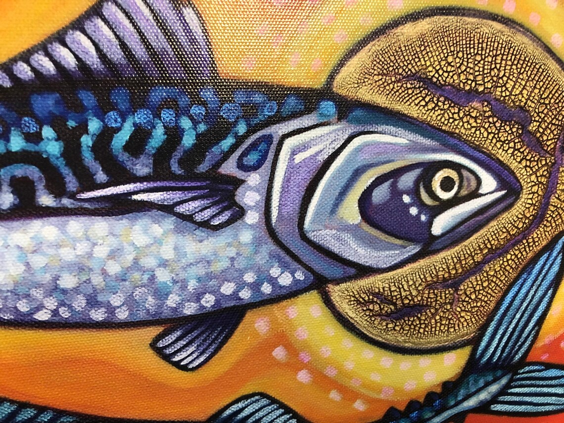 8x10 Mackerel Fine Art Print - Etsy