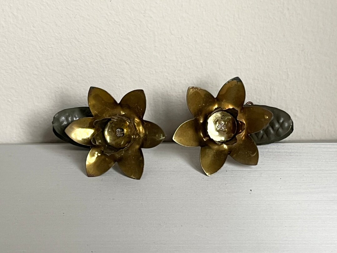 Pair of Christmas Tree Candle Clips - Etsy