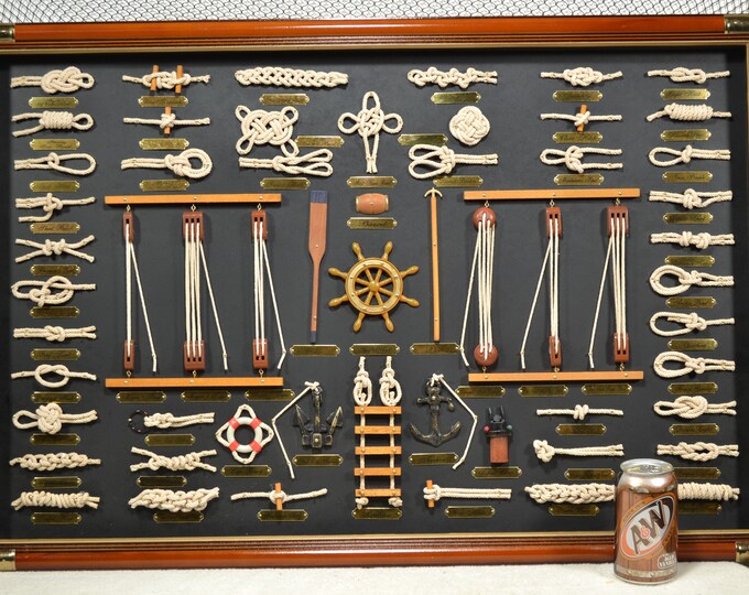 Large Nautical Knot Board - Etsy