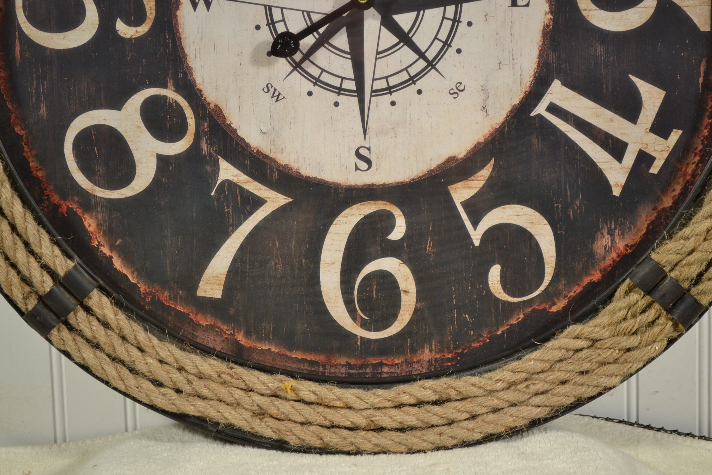 Compass Rose Clock | Etsy