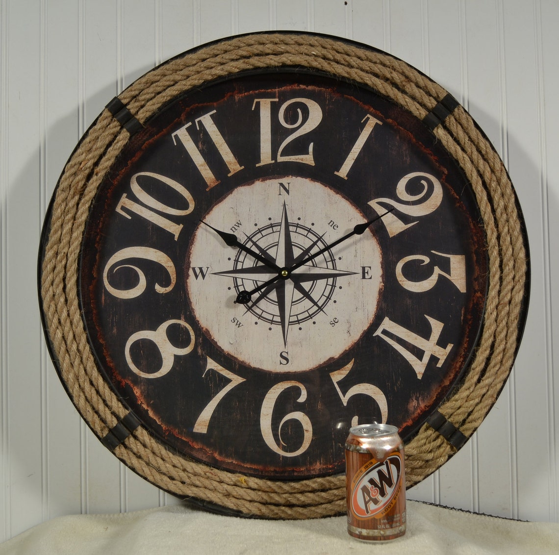 Compass Rose Clock | Etsy