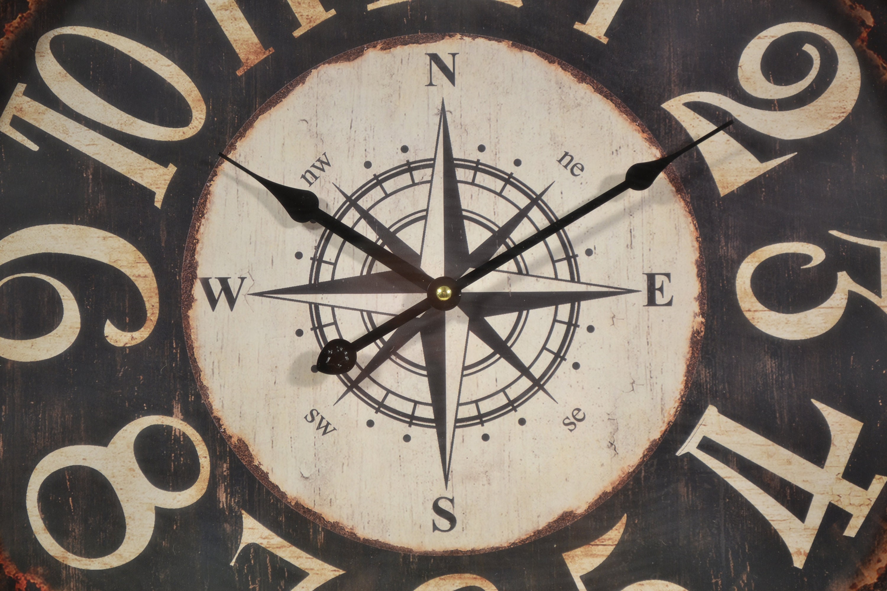 Compass Rose Clock | Etsy