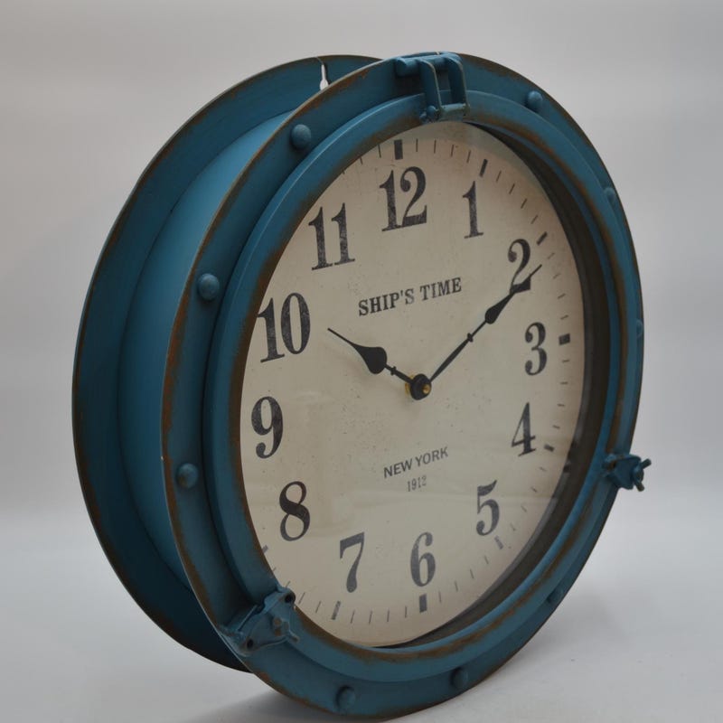 Antique Wall Clock - Etsy