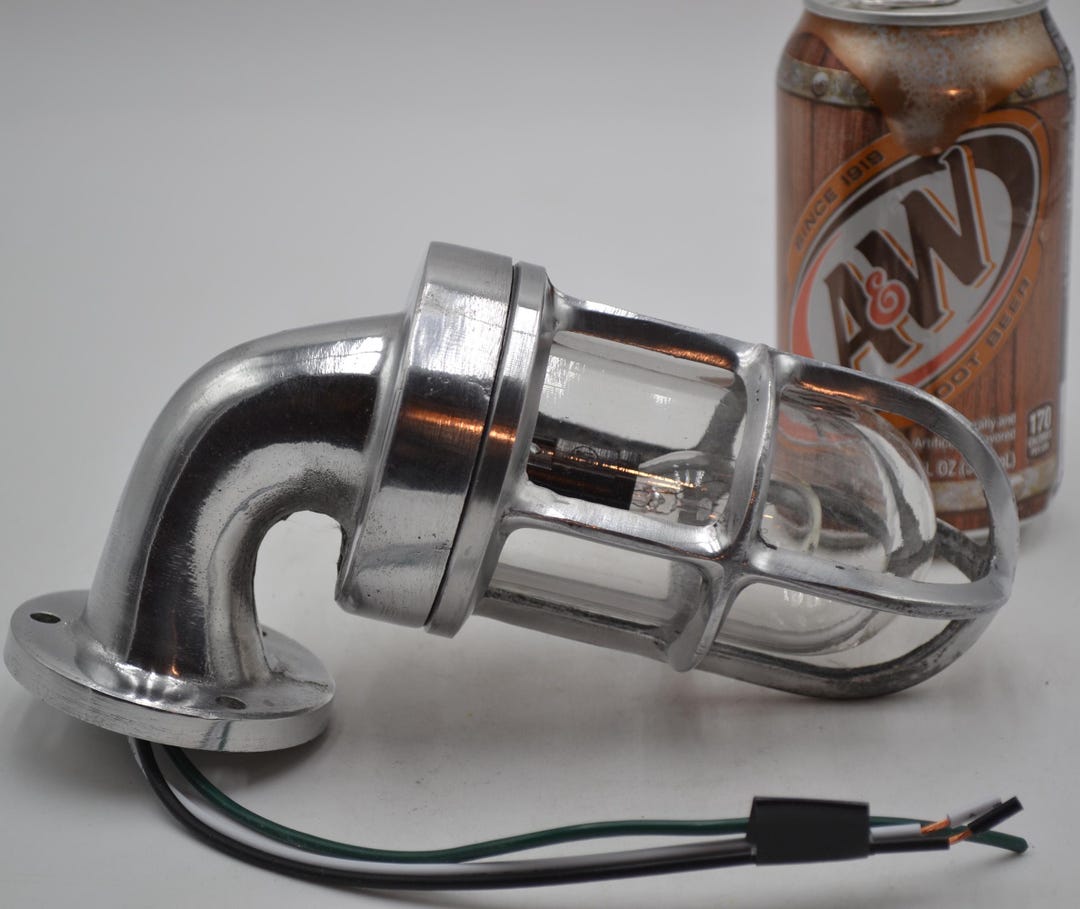Ships Small Aluminum Bulkhead Cabin Light - Etsy