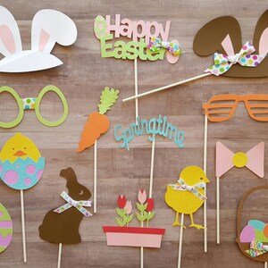 Easter photo booth props updated perfect for an Easter Egg | Etsy