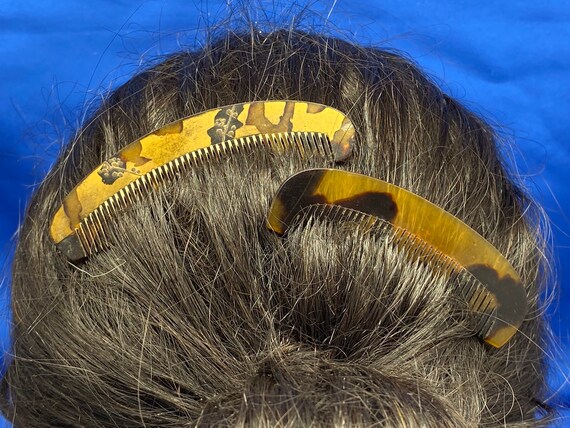 Antique Set of Two Japanese Vintage Kusi Combs - Etsy