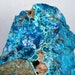 270grs Gem BLUE MALACHITE Rough Banded Shiny New Find Peru Mineral ...