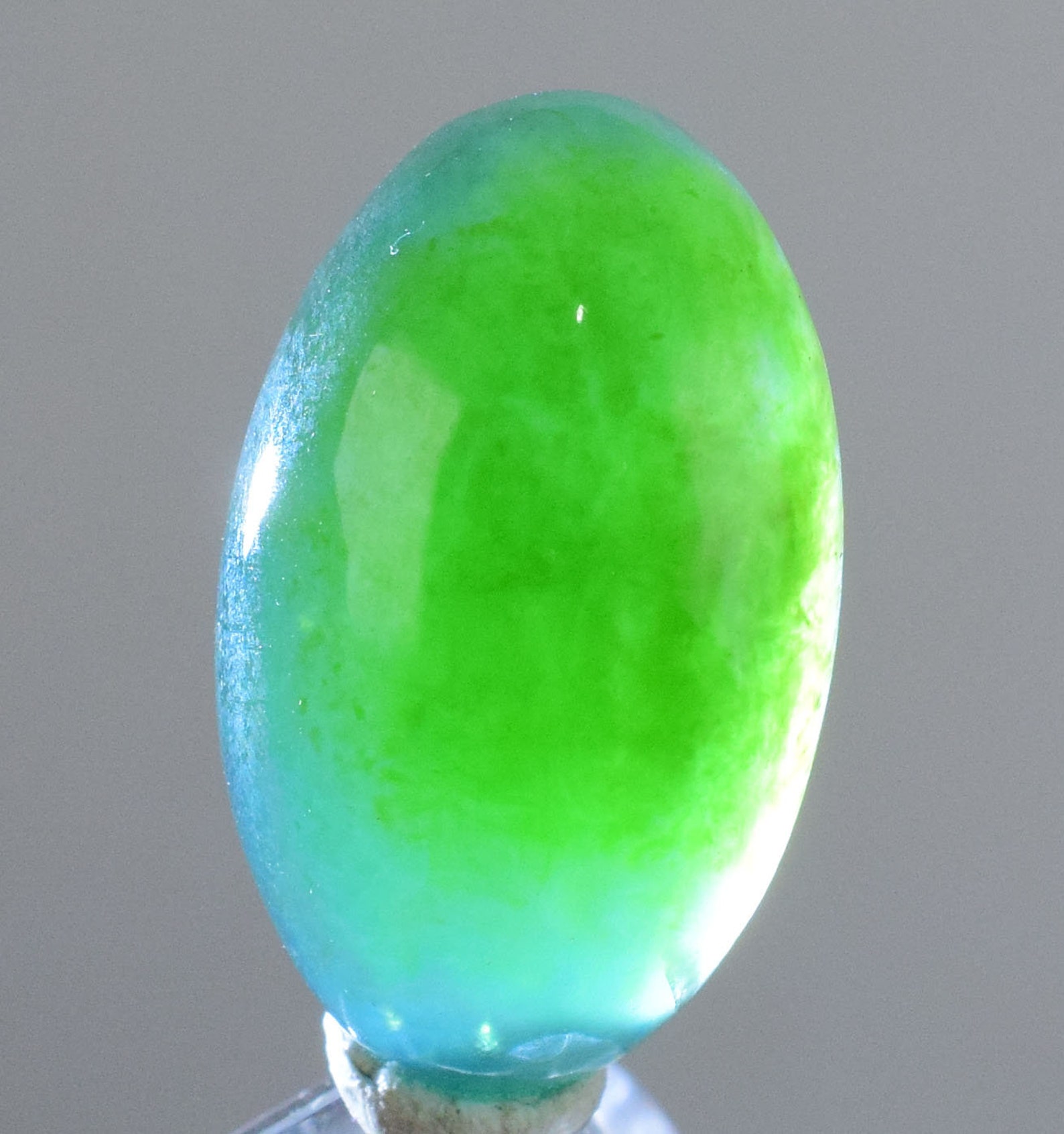 12carats GEM SILICA CHRYSOCOLLA Emeraldine Chalcedony Lily | Etsy